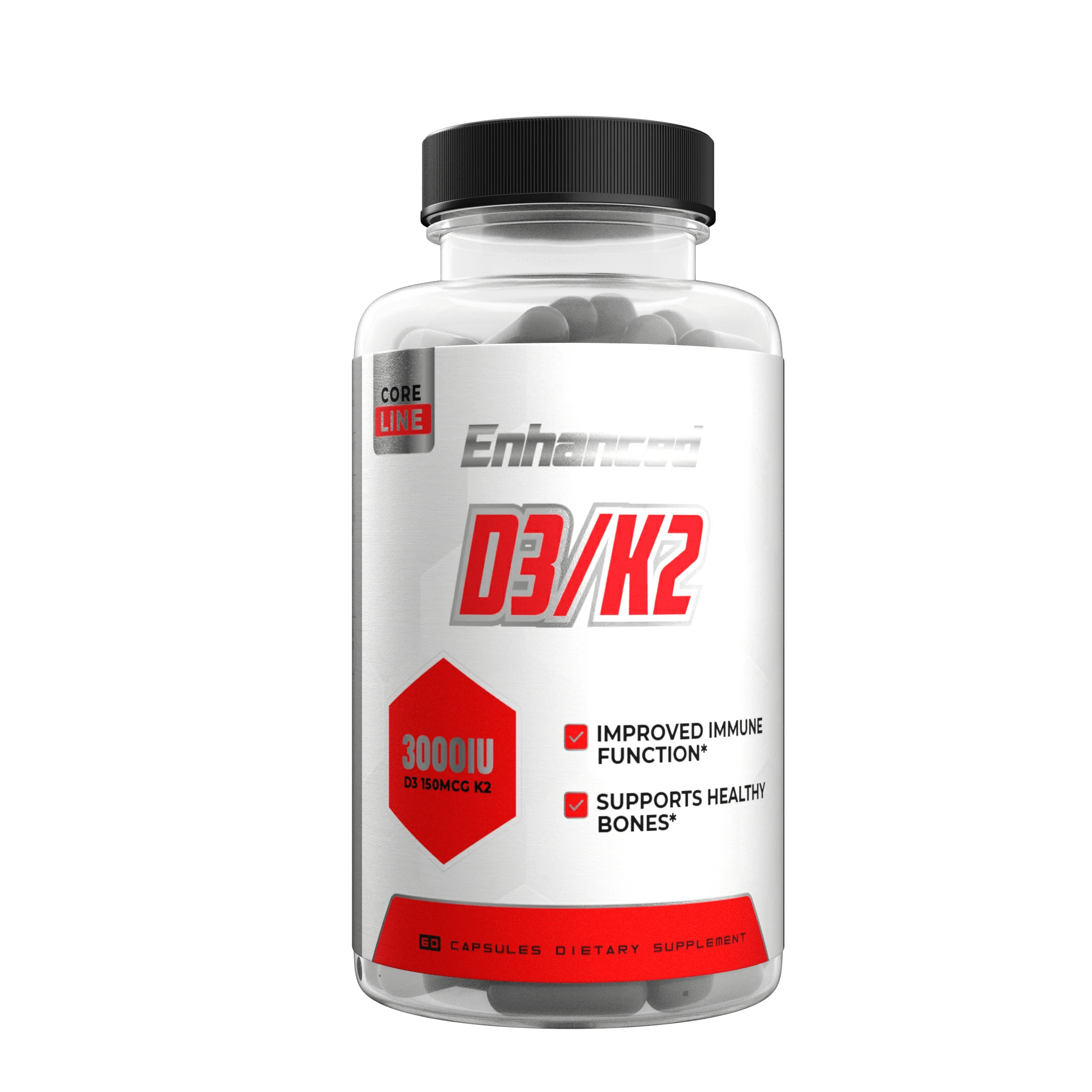 Enhanced Labs D3/K2 – Bone, Immune, and Heart Health Support – Animal ...